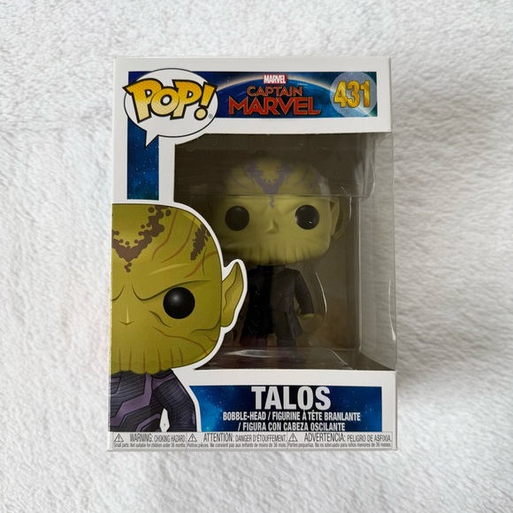 Toys | Funko Pop Captain Marvel Talos 431 Vinyl Bobblehead Figure ...